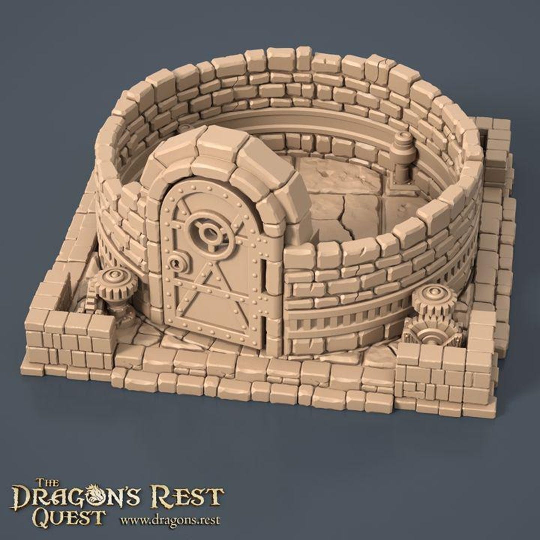 Rotating Room - Dragons Rest - 28mm - Fantasy - Terrain - Etsy