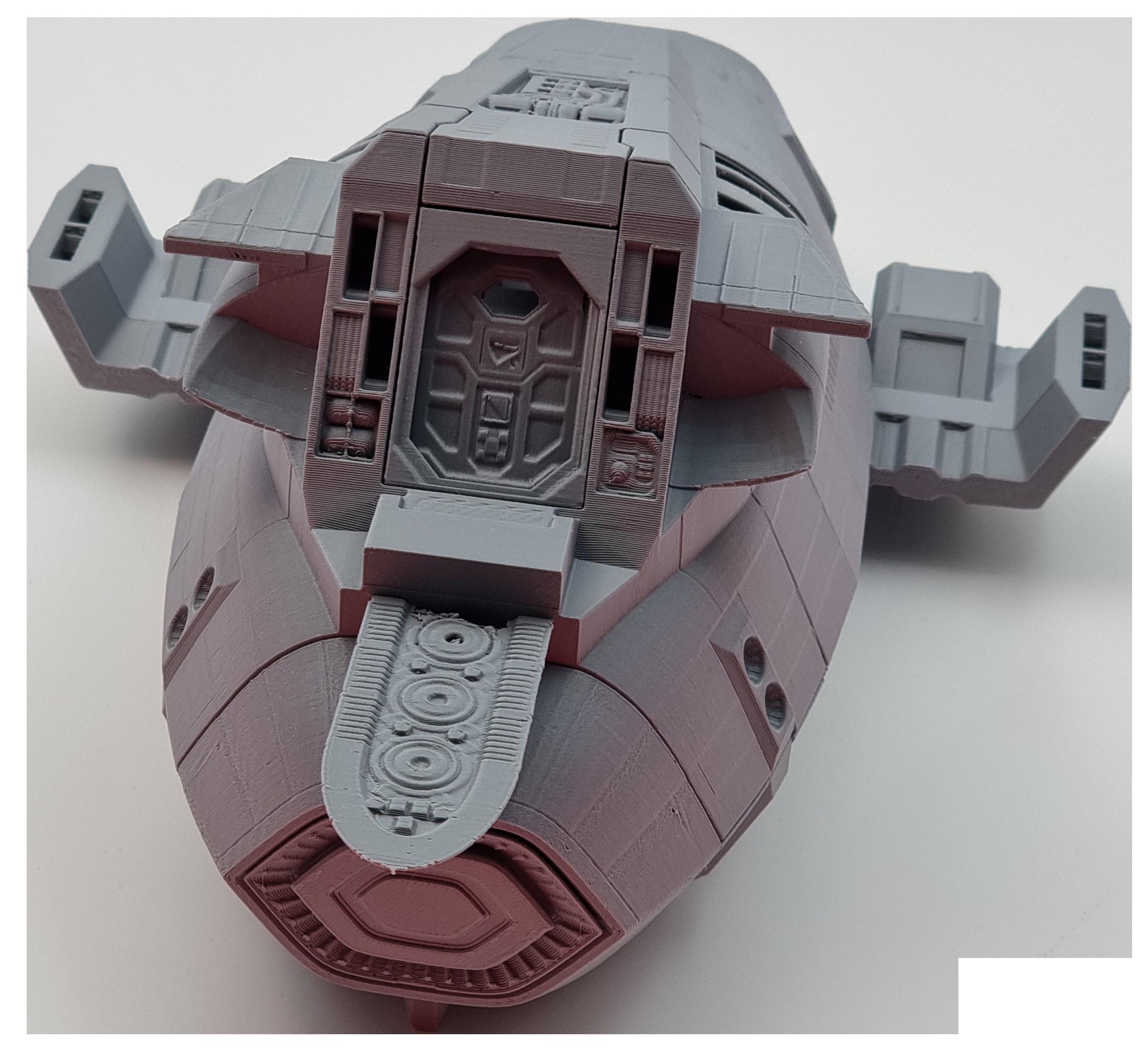 2nd Dynasty - Stalwart Drive Section Starship - 28mm - Tabletop Play ...