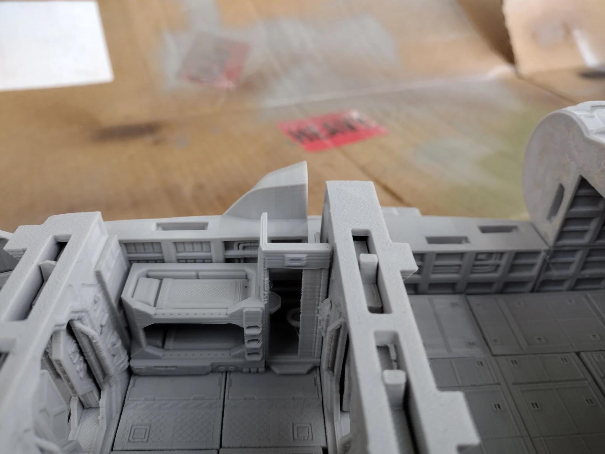 2nd Dynasty Shuttle Alpha - 28mm - Printed to Order - Playable Interior ...