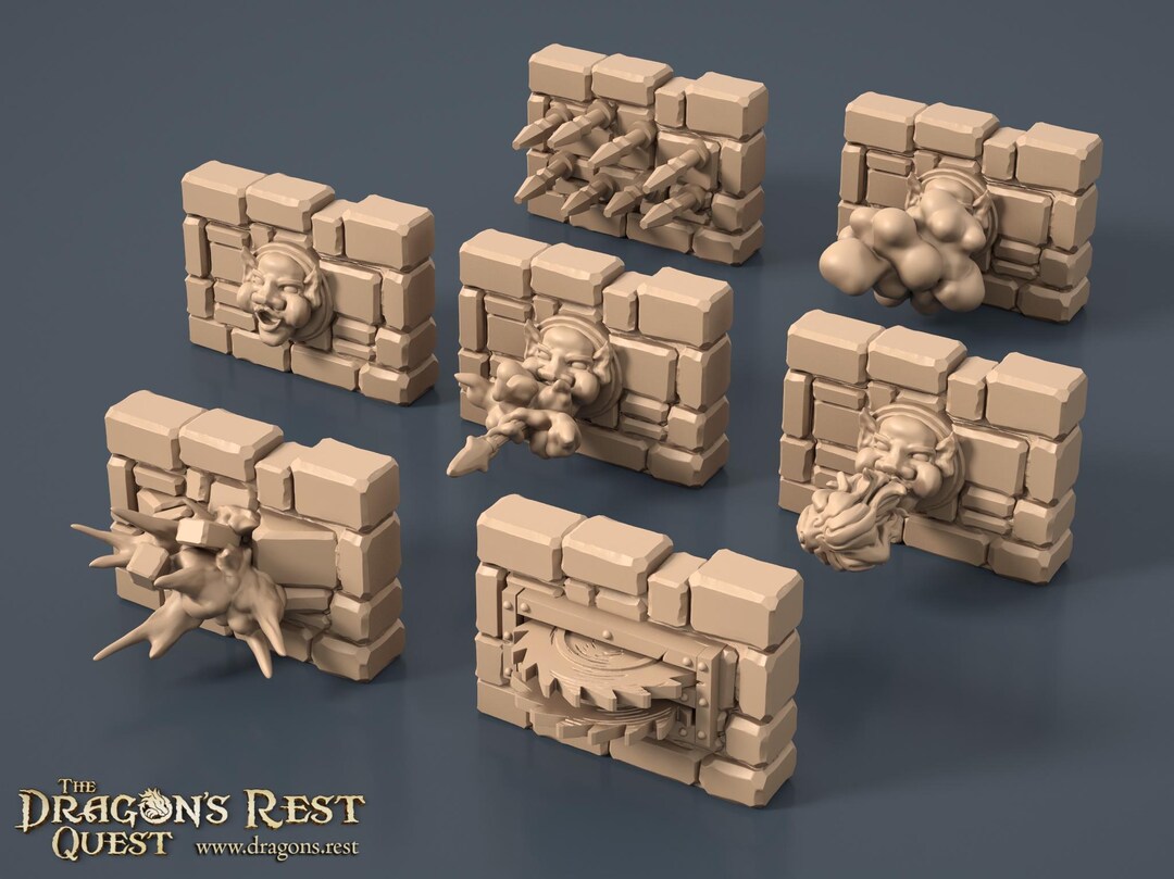Dungeon Trap Set - Dragon's Rest - Etsy