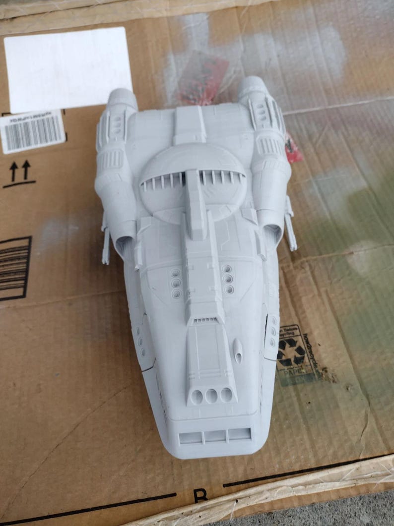 2nd Dynasty Shuttle Alpha - 28mm - Printed to Order - Playable Interior ...