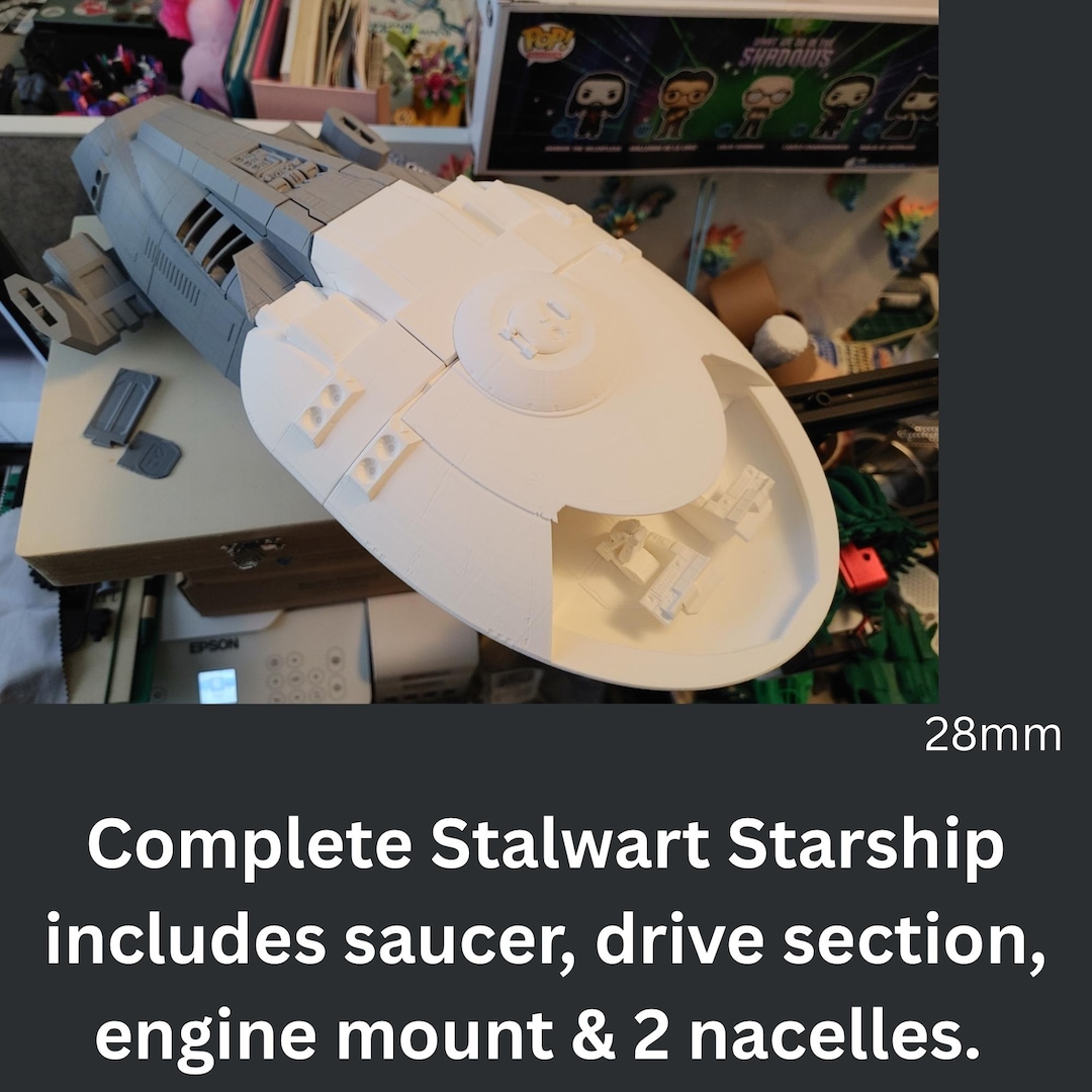 2nd Dynasty - Complete Stalwart Starship - 28mm - Tabletop Play - War ...