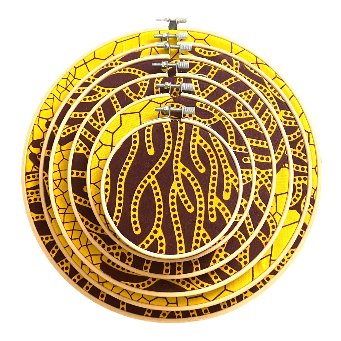 African Wood Circle Wall Arttraditional Wall Decor Artyellow - Etsy UK