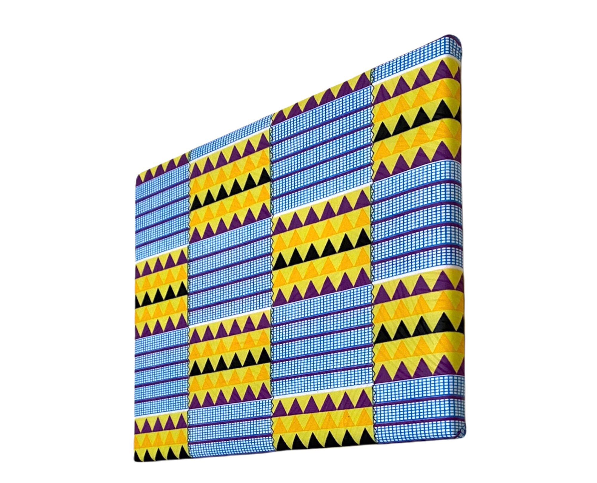 African Kente Wall Art on Canvas/ African Culture Art/ankara - Etsy