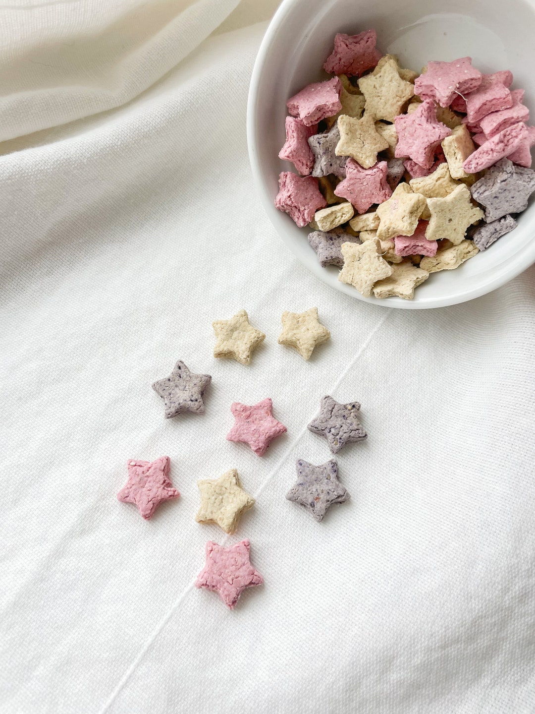 Organic Fruit Star Bites Healthy Rabbit Treats Guinea Pig Treats Small ...