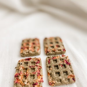 Organic Floral Hay Bars Hay Based Small Pet Treats Rabbit Treats, Oat ...