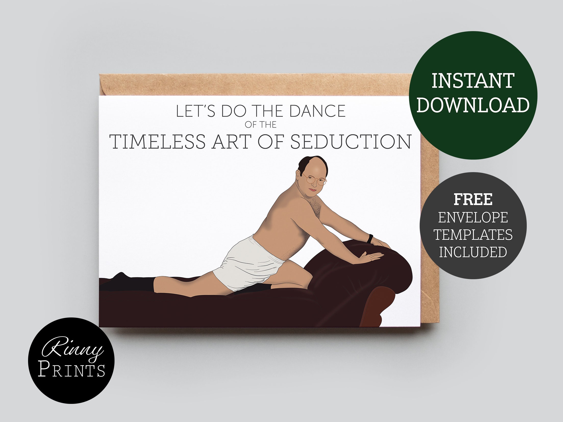 George Costanza Couch Poster