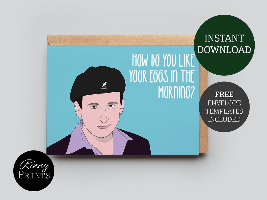 The Office Printable Greeting Card | Michael Scott Date Mike Quote ...