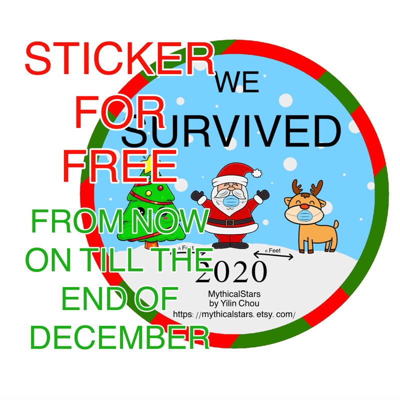We Survived 2020 Ornament - Etsy