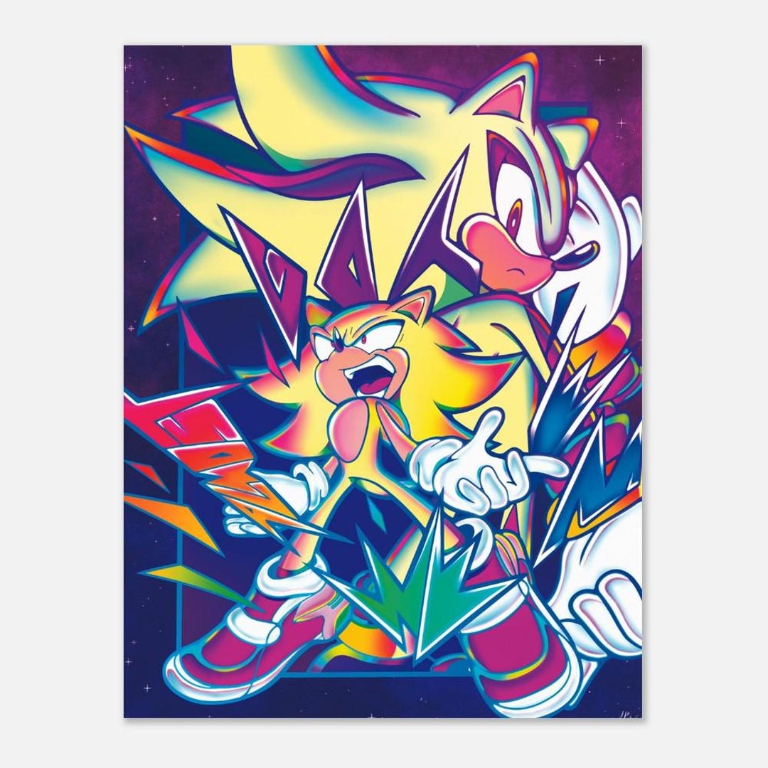Final Hazard Art Print Biolizard Fight Videogame Poster Vibrant Fine ...
