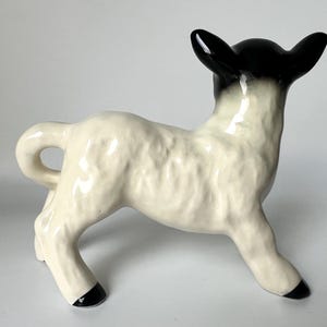 Vintage Porcelain Sheep Made in England - Etsy