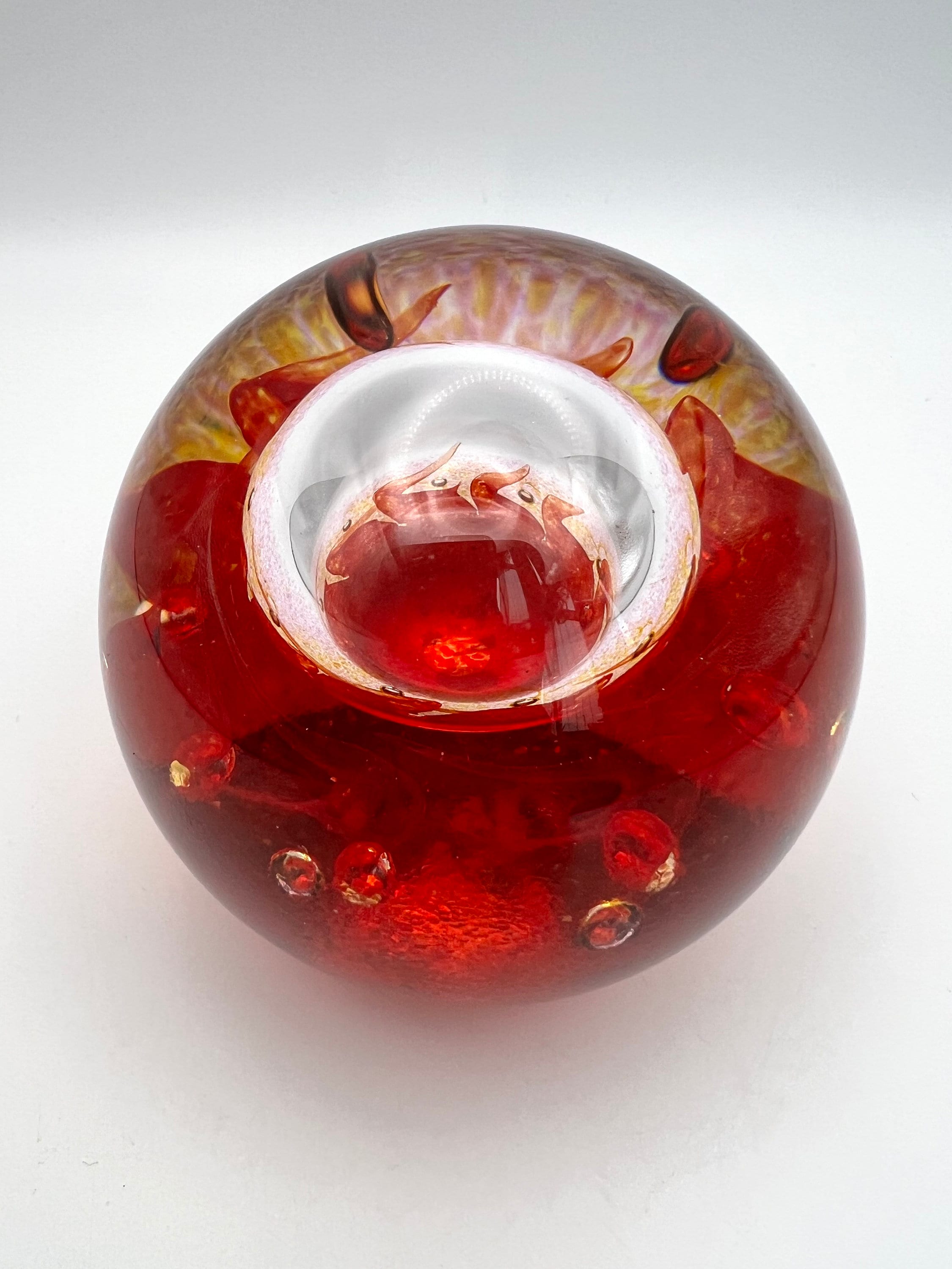 Vintage Caithness Signed Paperweight Hand Made in Scotland - Etsy