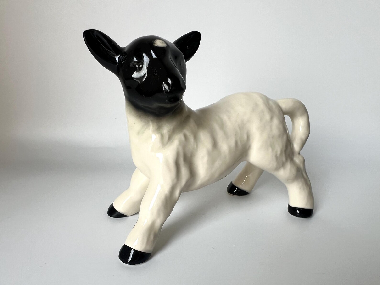 Vintage Porcelain Sheep Made in England - Etsy