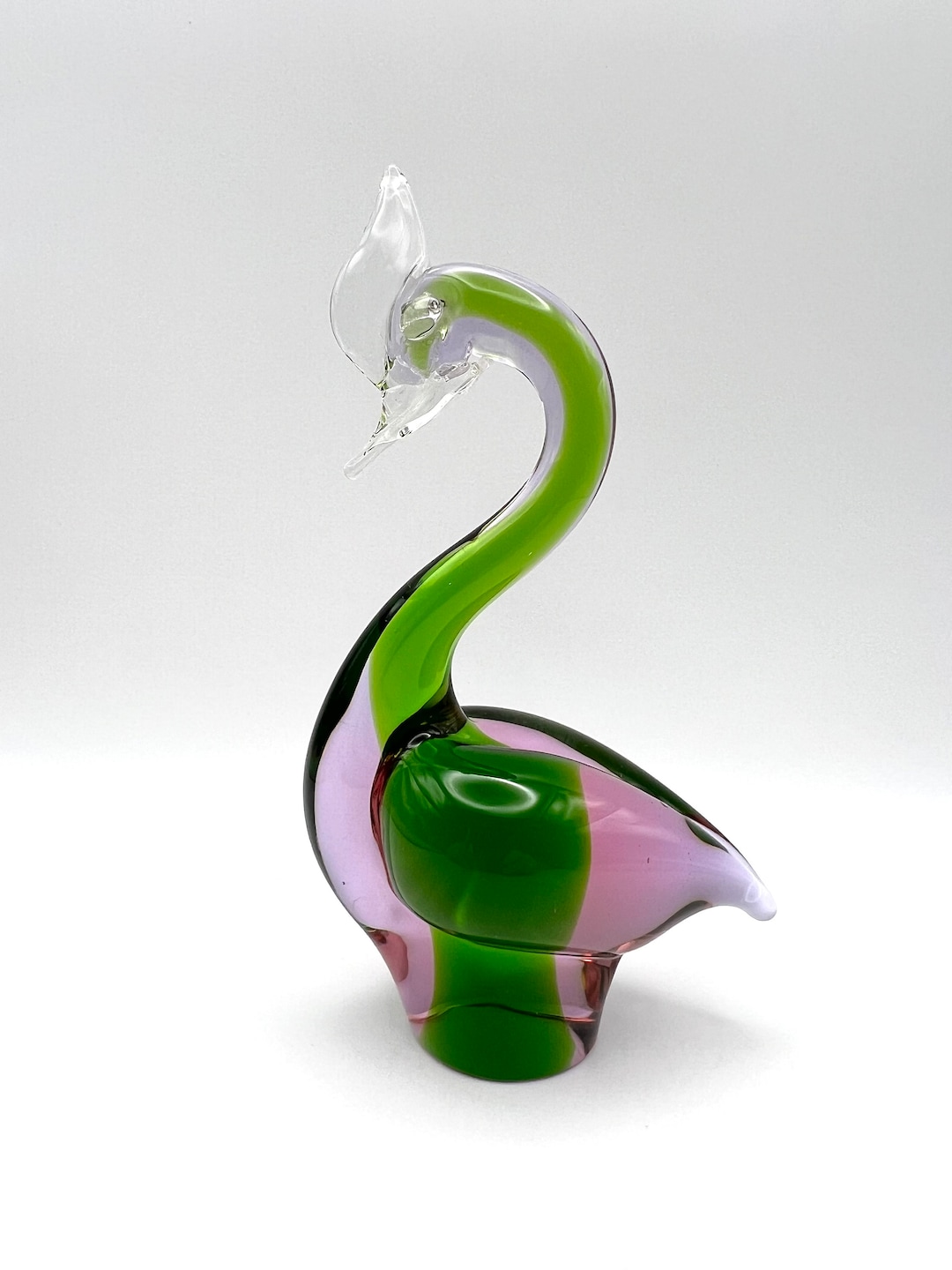 Vintage Murano Glass Bird Ornament Collectible - Etsy