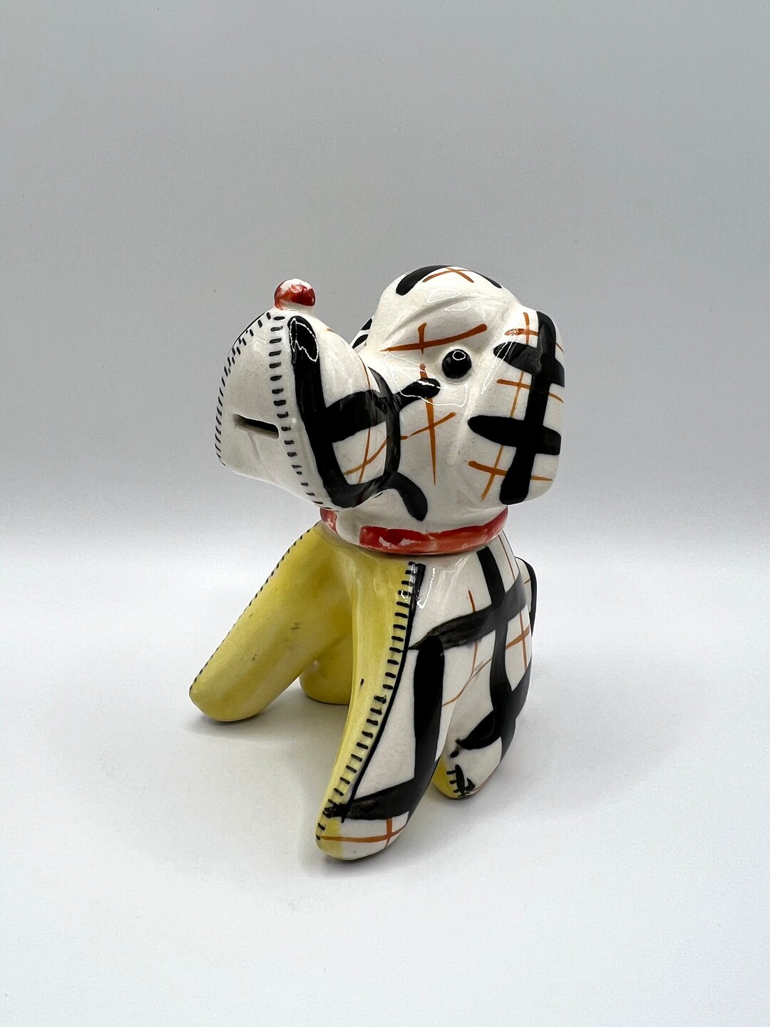 1950s Kitsch Ceramic Dog Figurine Collectible Foreign Ceramics - Etsy