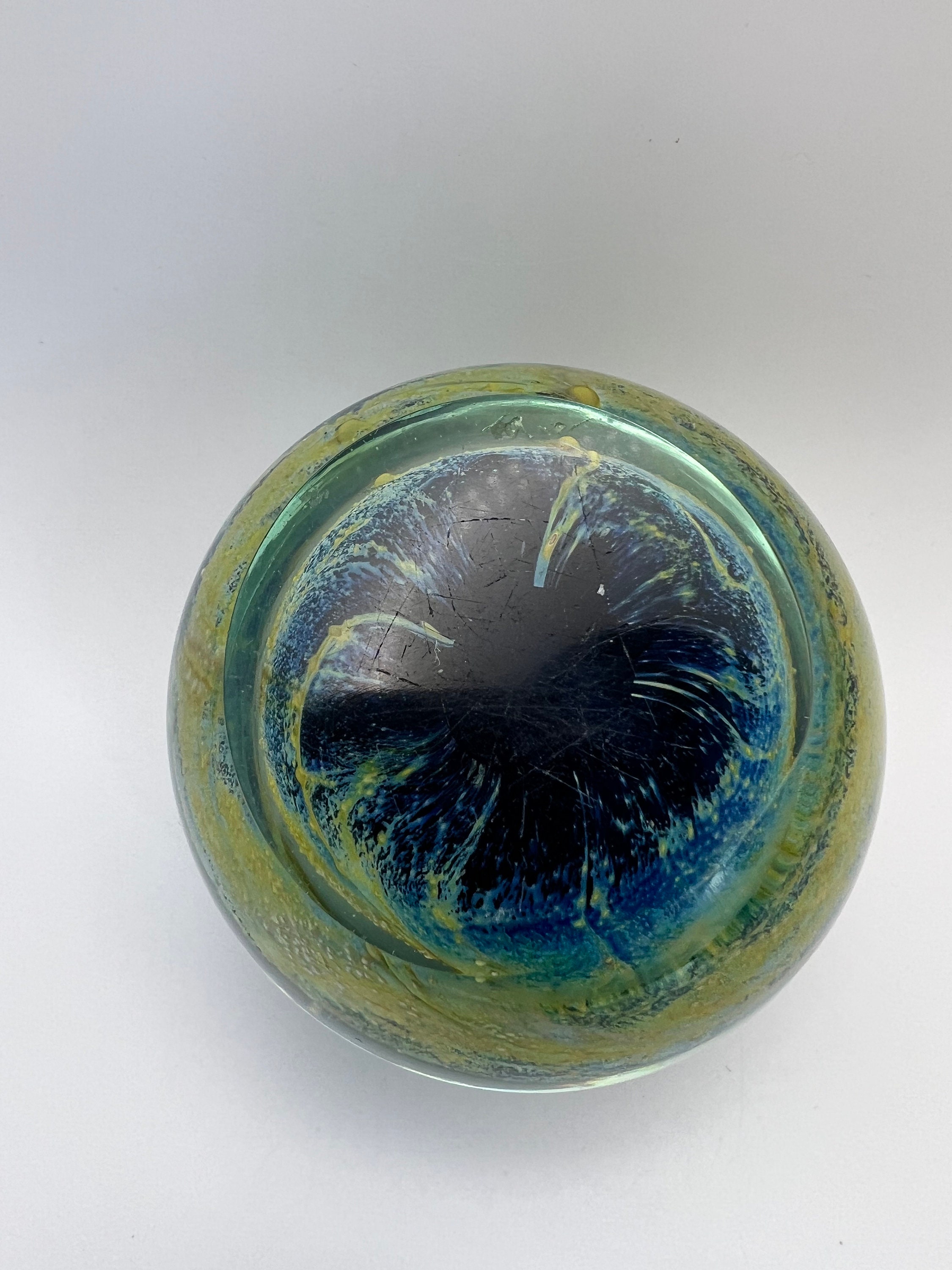 Vintage Mdina Glass Paperweight Collectible Glass Hand Blown Glass - Etsy