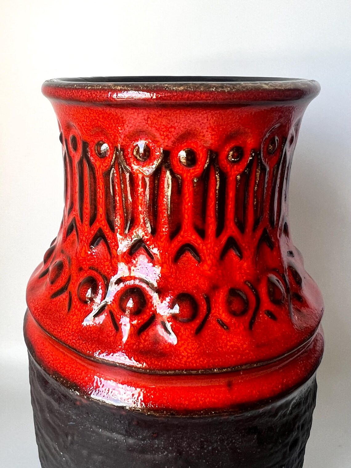 Vintage Jasba Ceramic Vase 1 582 20 Made in W. Germany 1970s Ceramics ...