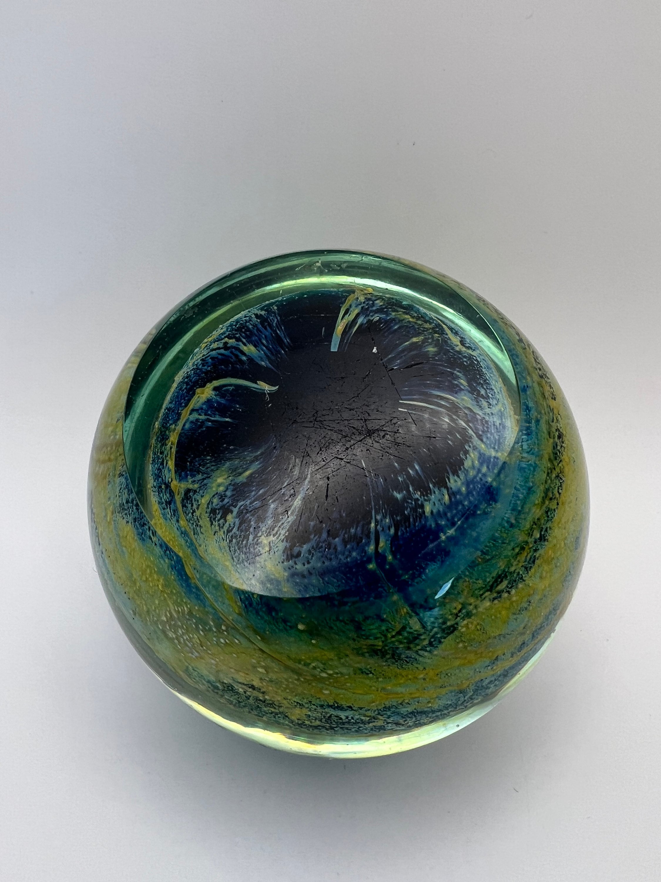 Vintage Mdina Glass Paperweight Collectible Glass Hand Blown Glass - Etsy