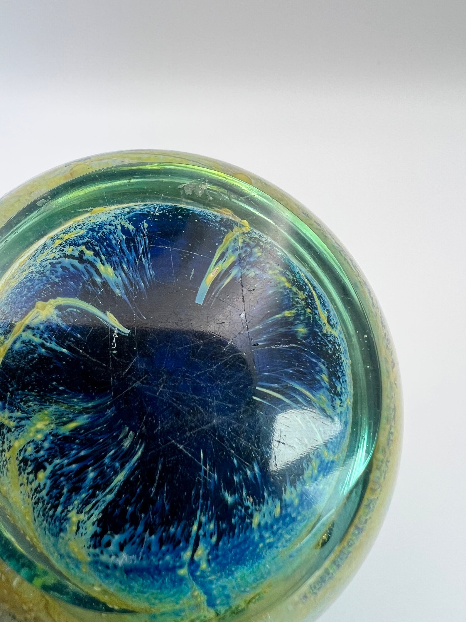 Vintage Mdina Glass Paperweight Collectible Glass Hand Blown Glass - Etsy