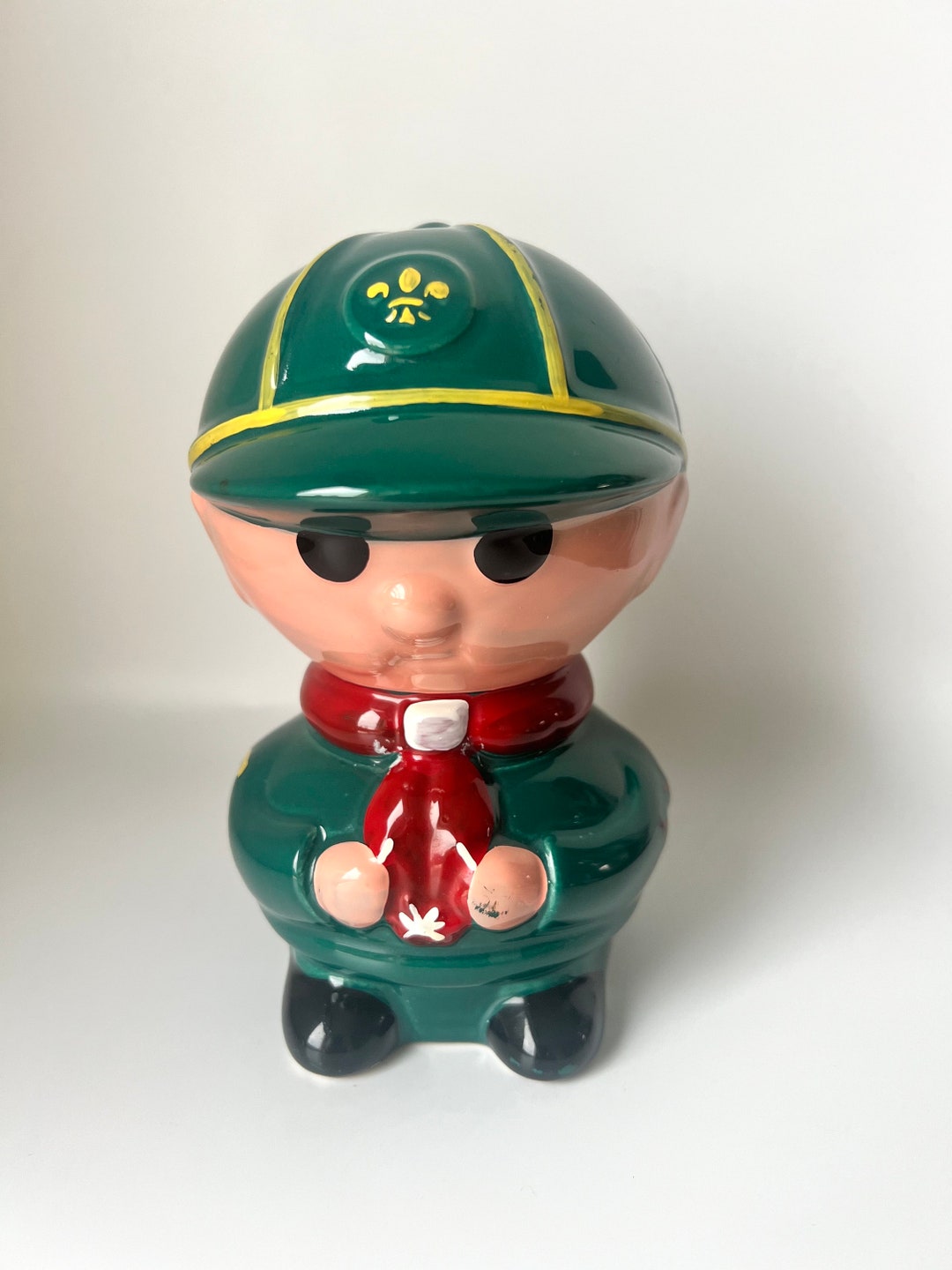 Vintage 1985 Hugh Taylor Scout Money Box Collectible - Etsy
