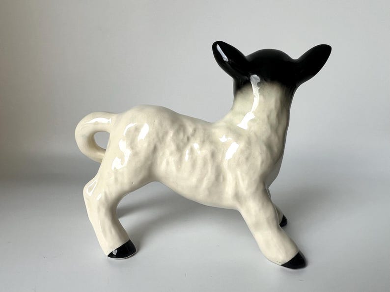 Vintage Porcelain Sheep Made in England - Etsy