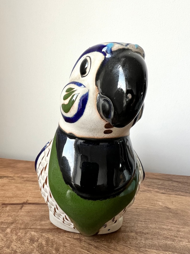 Vintage Vicman Signed Ceramic Parrot Mexican Art Pottery - Etsy