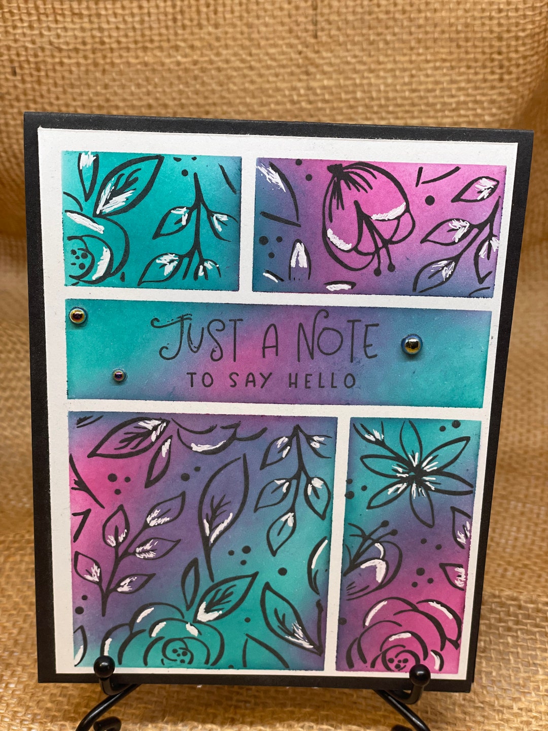 Just a Note, Hello, Blank Cards - Etsy