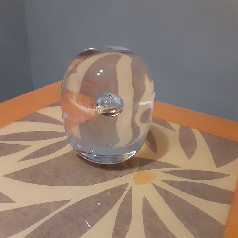 Murano Barbini Paperweight signed/labeled - Etsy
