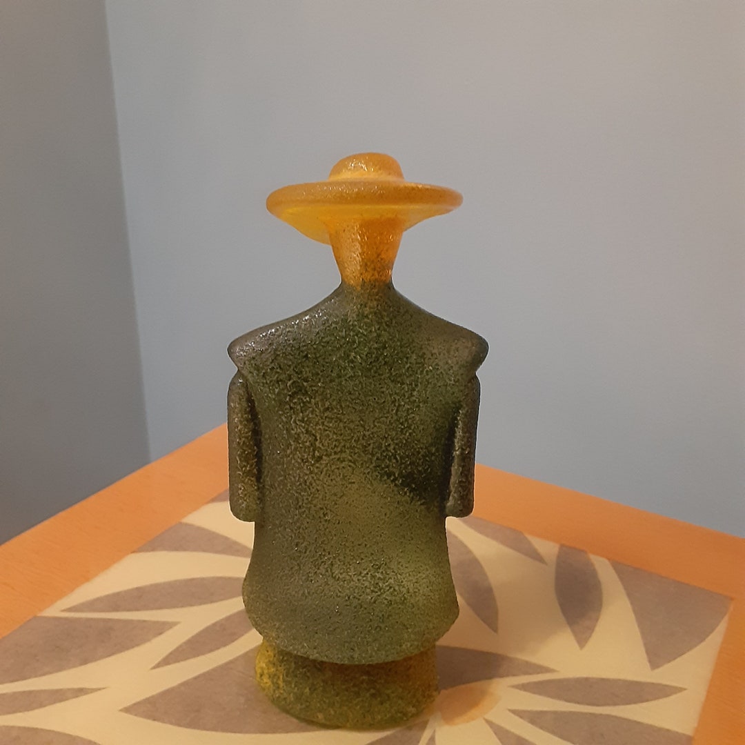 Kosta Boda Catwalk Series "poncho" Signed by Kjell Engman (no KB ...