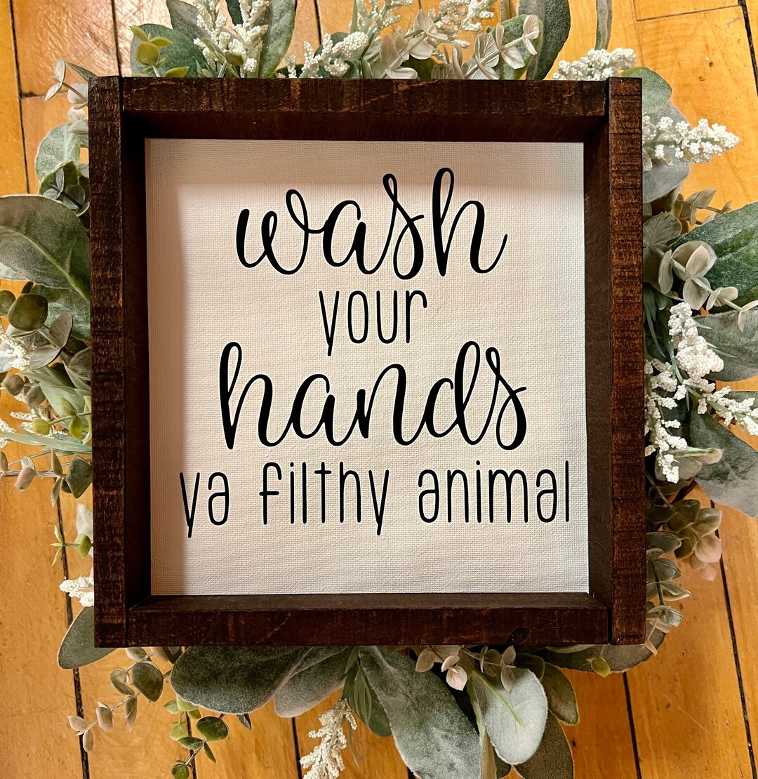Home Alone Movie | Filthy Animal | Wash Your Hands | Bathroom Sign ...