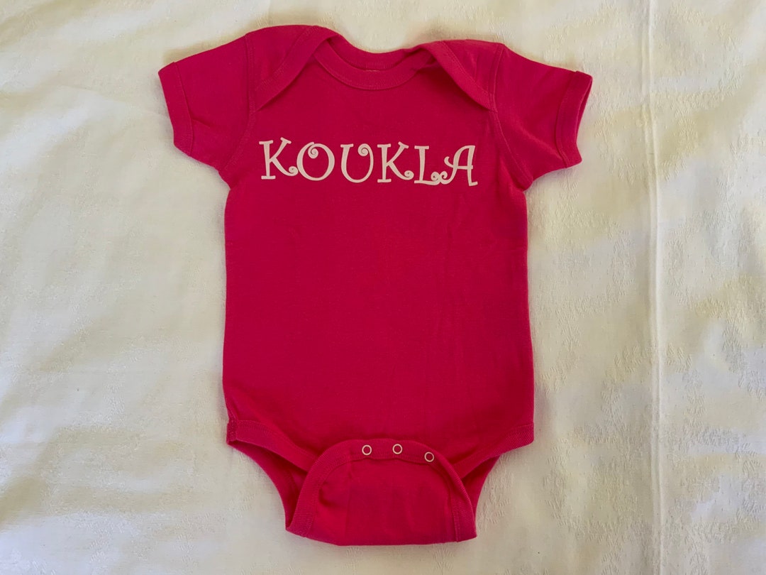 Koukla - Greek Baby Onesie - Etsy