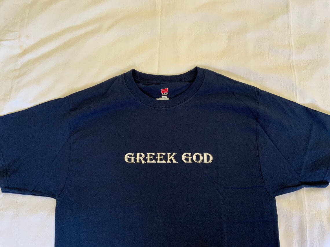 Greek God - Greek T-shirt - Etsy