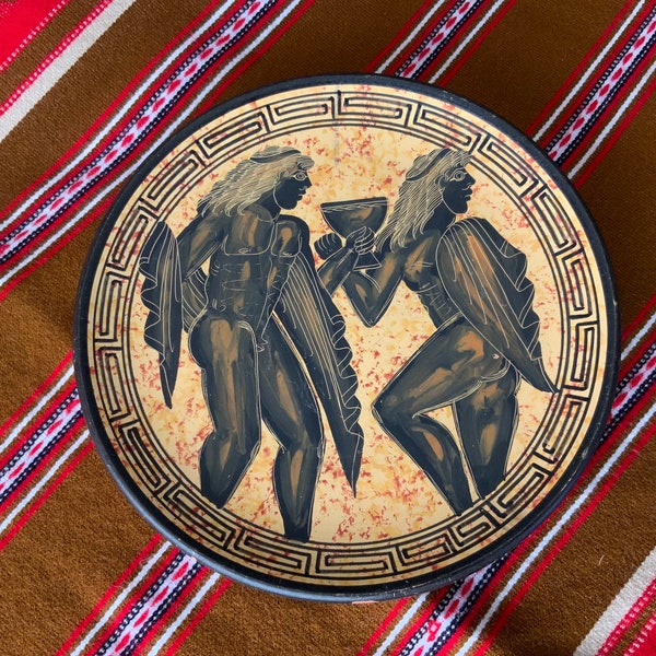 Greek Ceramic Plate - Etsy