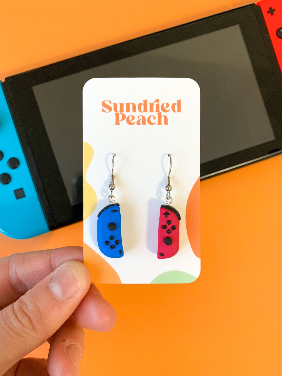 Switch Joycon Earrings Stainless Steel, Nintendo, Gamer, Gifts for ...