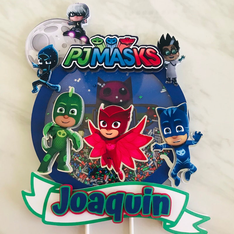 Pj Masks Cake - Etsy