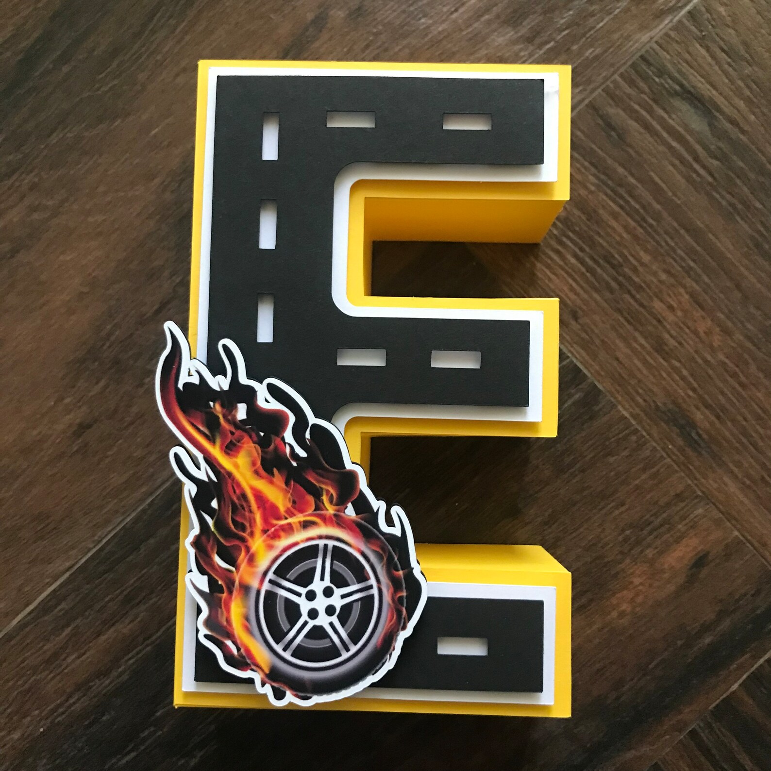 Race Car 3D Letter or Number / Race Car Birthday Party / Race Car Theme ...