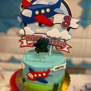 Airplane Cake Topper / Helicopter Cake Topper / Air - Etsy