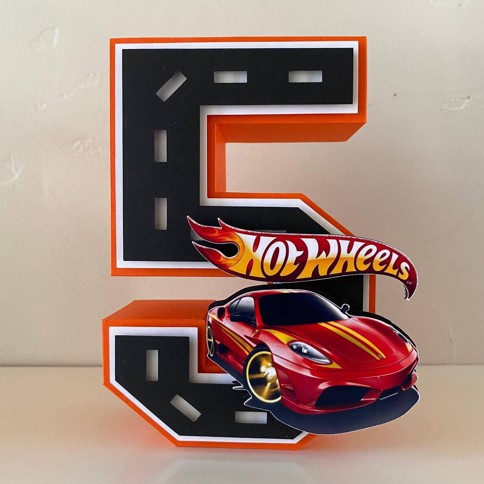 3D number/ 3D letter / 3D hot wheels number or letter/ hot | Etsy