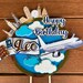 Around the World 3d Cake Topper /travel 3d Cake Topper/ Traveler Party ...