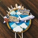 Around the World 3d Cake Topper /travel 3d Cake Topper/ Traveler Party ...