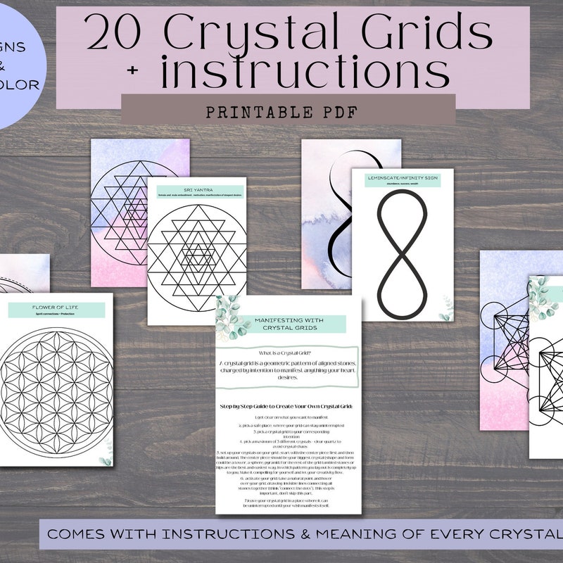 Crystal Grid - Etsy