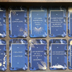 Self Love & Confidence Affirmation Cards | Mental Health Reminder Cards ...