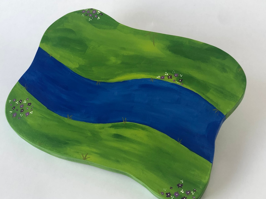 River Playscape Wooden| Small World Play| Playscape| Open Ended Play ...