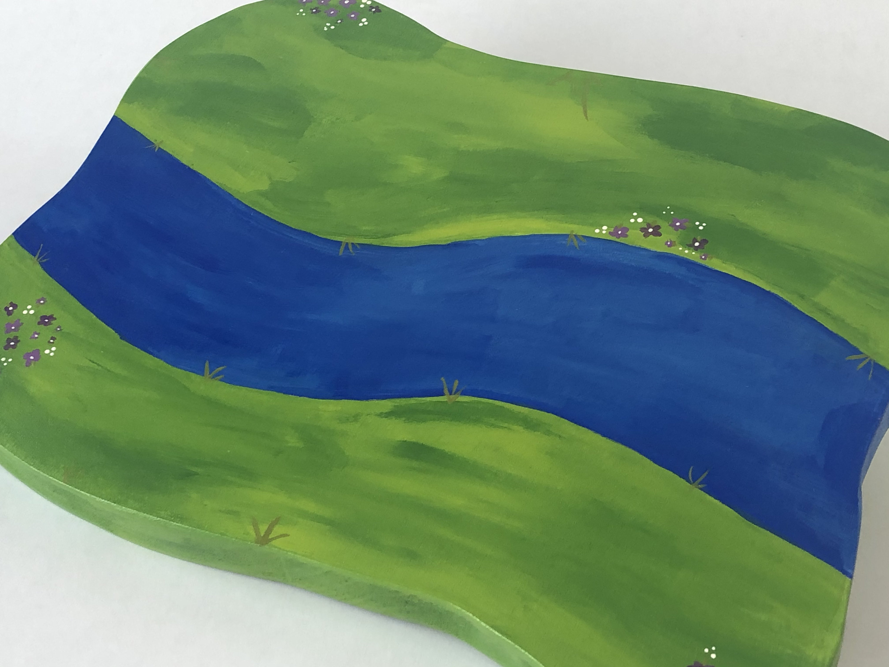 River Playscape Wooden Small World Play Playscape Open | Etsy