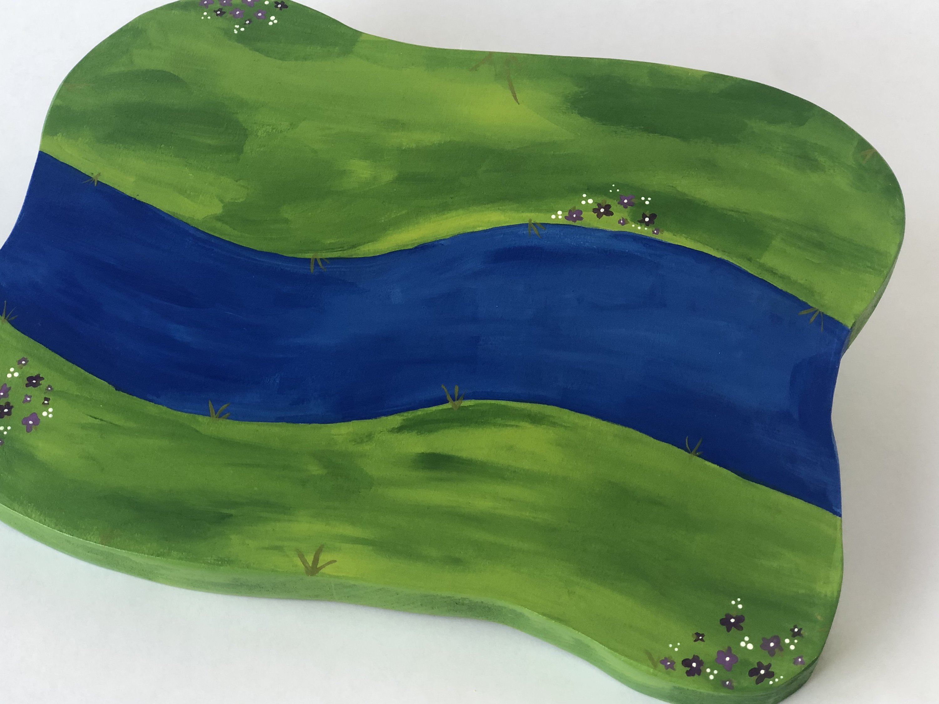 River Playscape Wooden Small World Play Playscape Open | Etsy