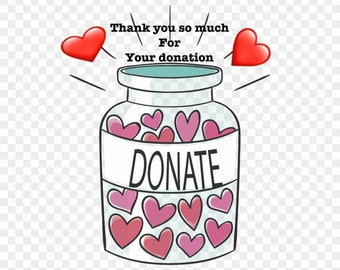 Donation Jar - Etsy
