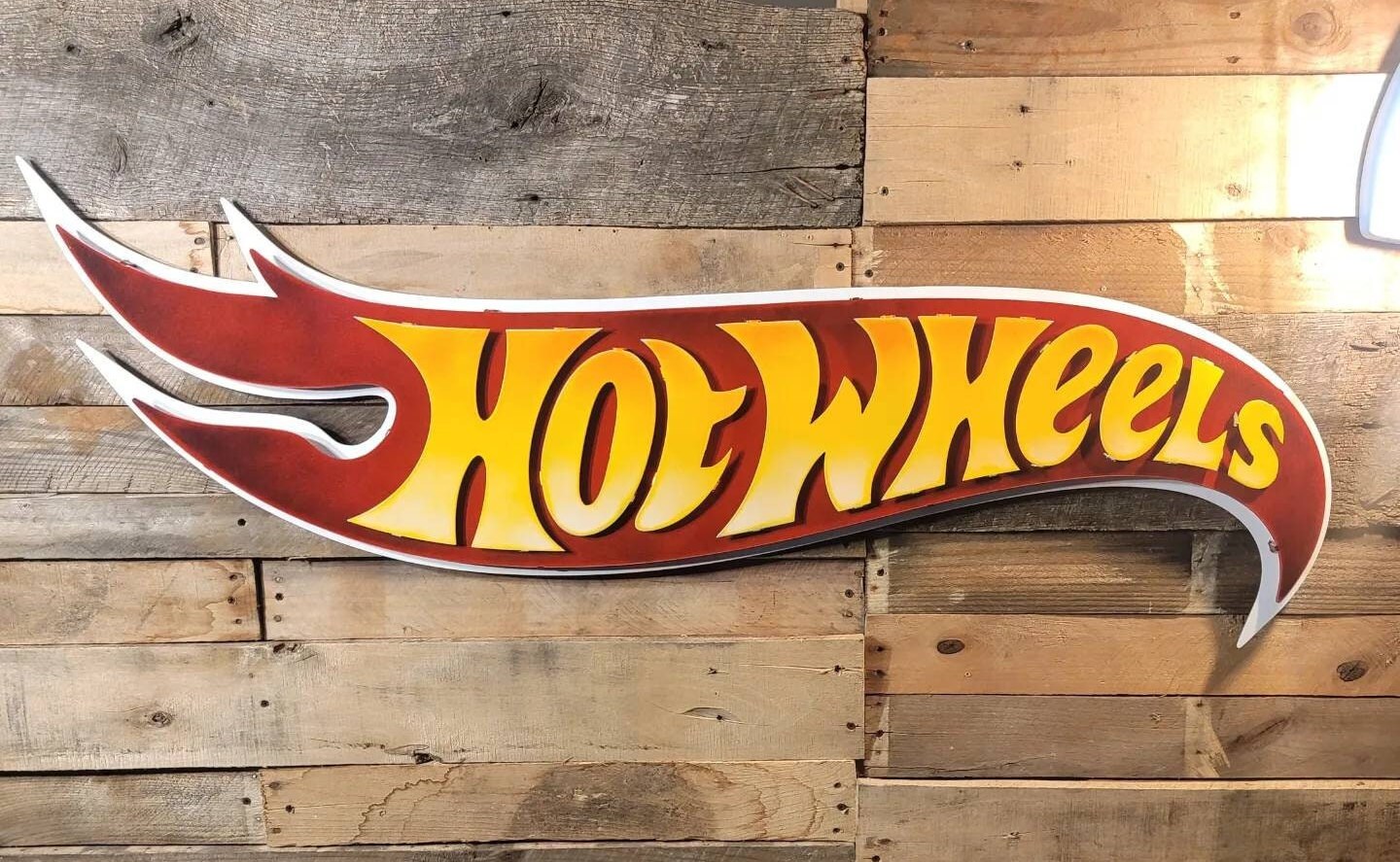 Hotwheels Metal Art Hotwheels Metal Sign 3D Hotwheels - Etsy
