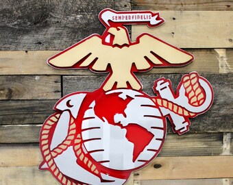 Marine Metal Art - Etsy