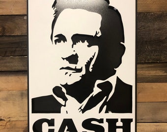 Johnny Cash Art - Etsy