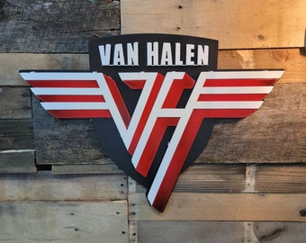 Van Halen Steel Sign - Etsy